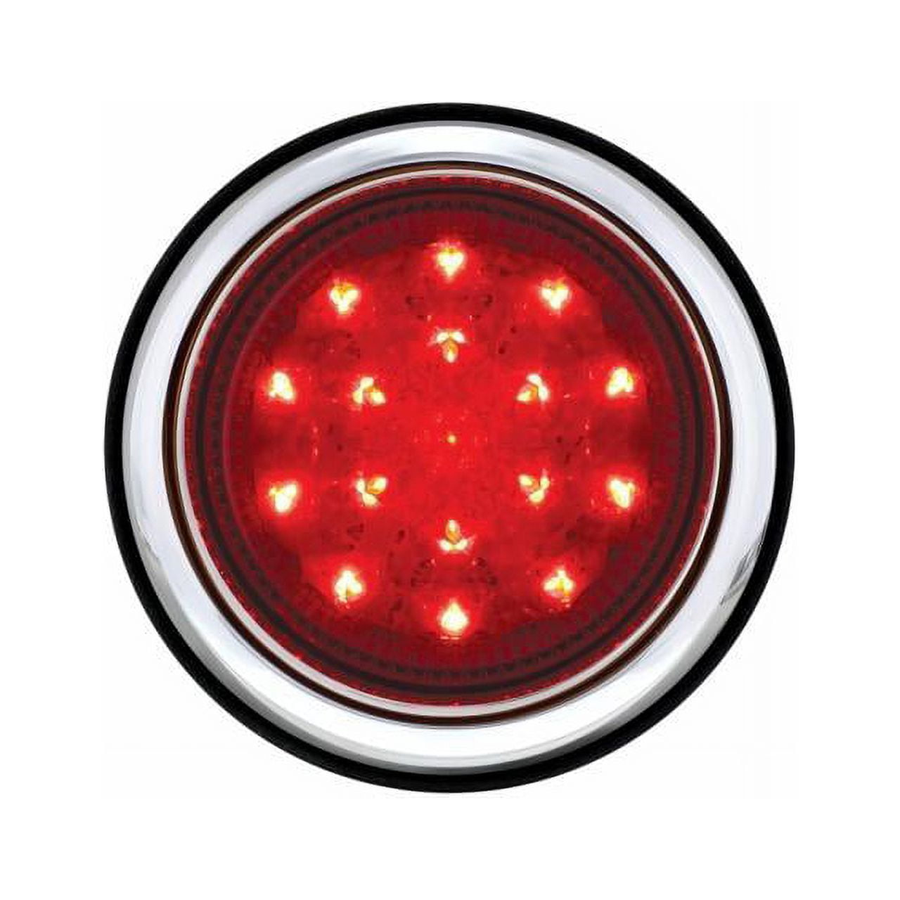 United Pacific LED Tail Light Assembly with Flush Mount Bezel Tail ...