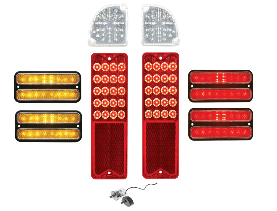 United Pacific LED Tail Marker and Backup Light Set 1968-1972 Chevy ...