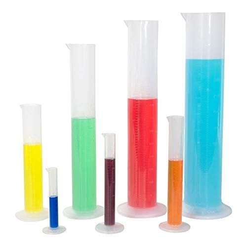 United Scientific™ Graduated Hex Base Cylinder Set, Polypropylene ...