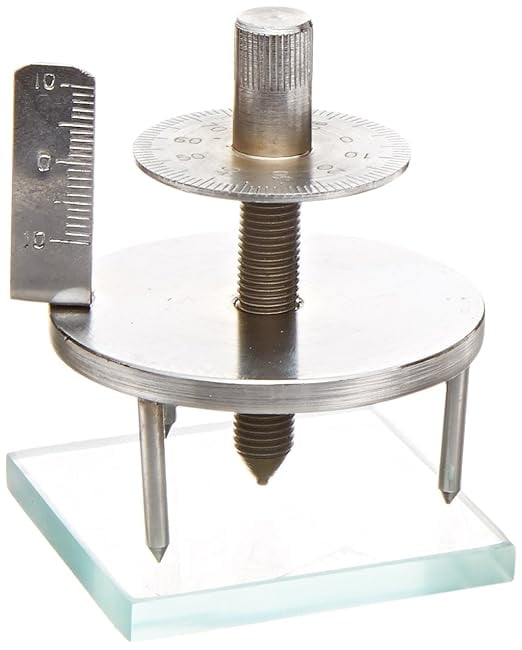 United Scientific SPRM01 Spherometer with 0.01mm Graduated Screw ...