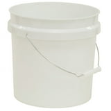 United Solutions 2 Gallon Round Comfort Handle Plastic Utility Bucket ...