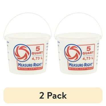 Uline S-7914BLUS - 5 Gallon Plastic Bucket - Walmart.com