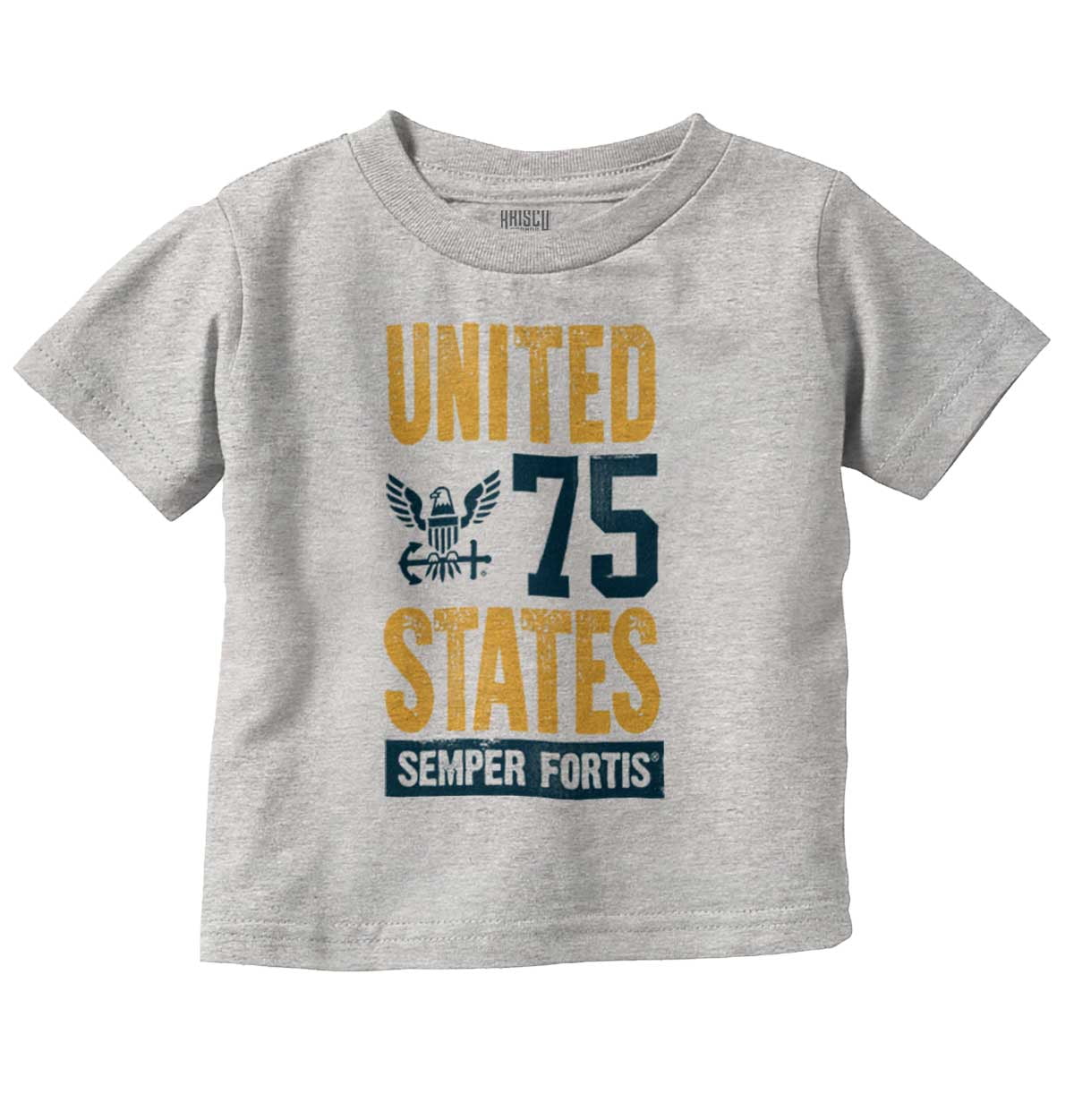 United State Navy Logo Semper Fortis Toddler Boy Girl T Shirt Infant ...