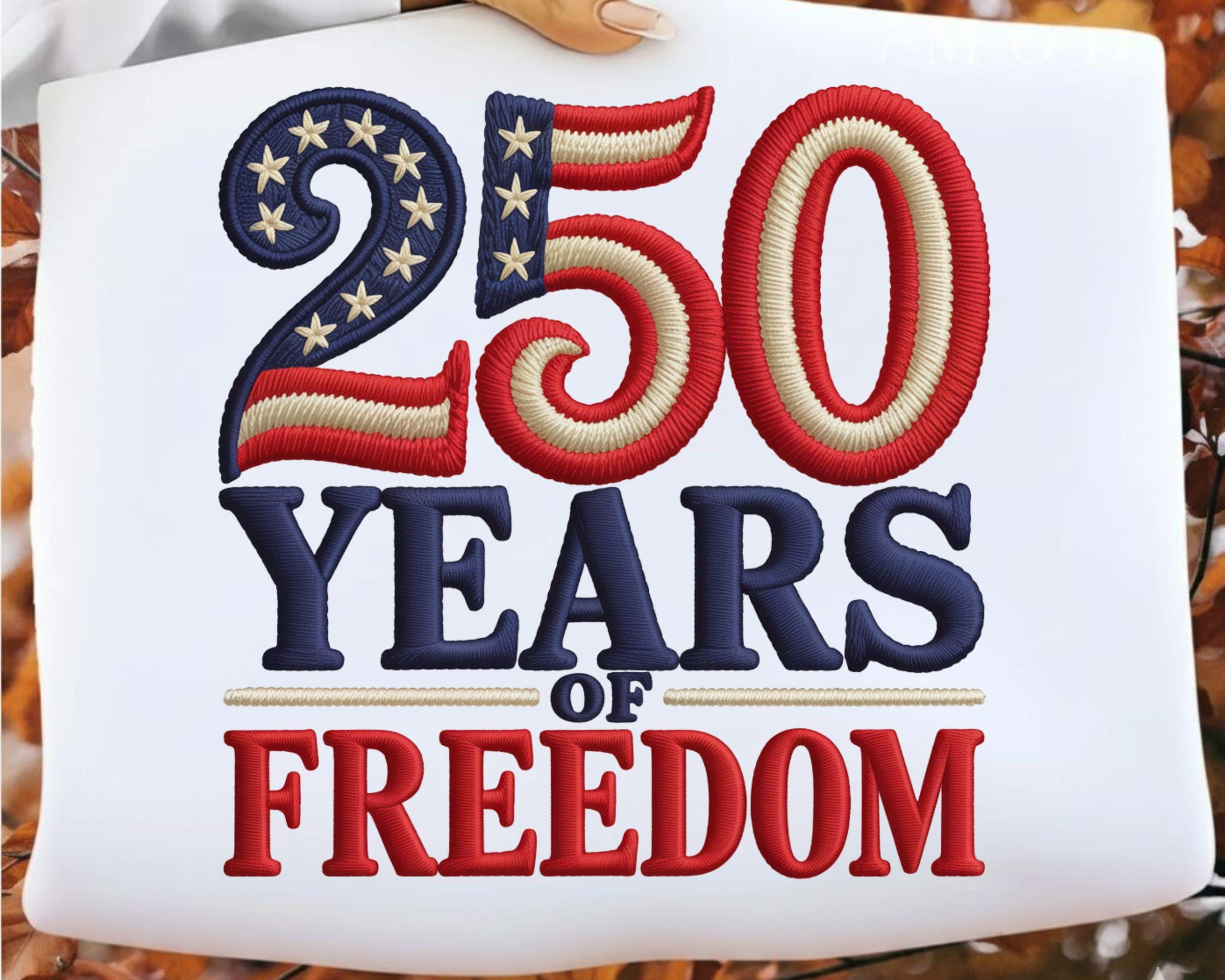 United States 250 Years of Freedom PNG, America's 250th Anniversary ...