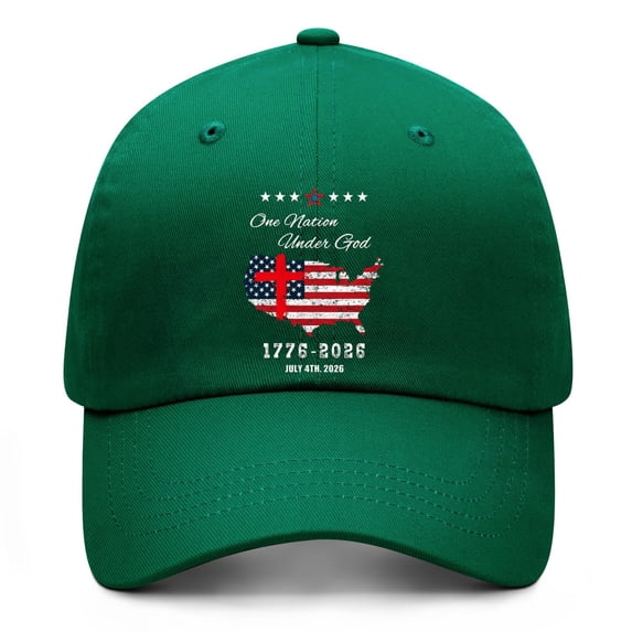 United States 250th Anniversary Dark-green Baseball Cap Featuring ...