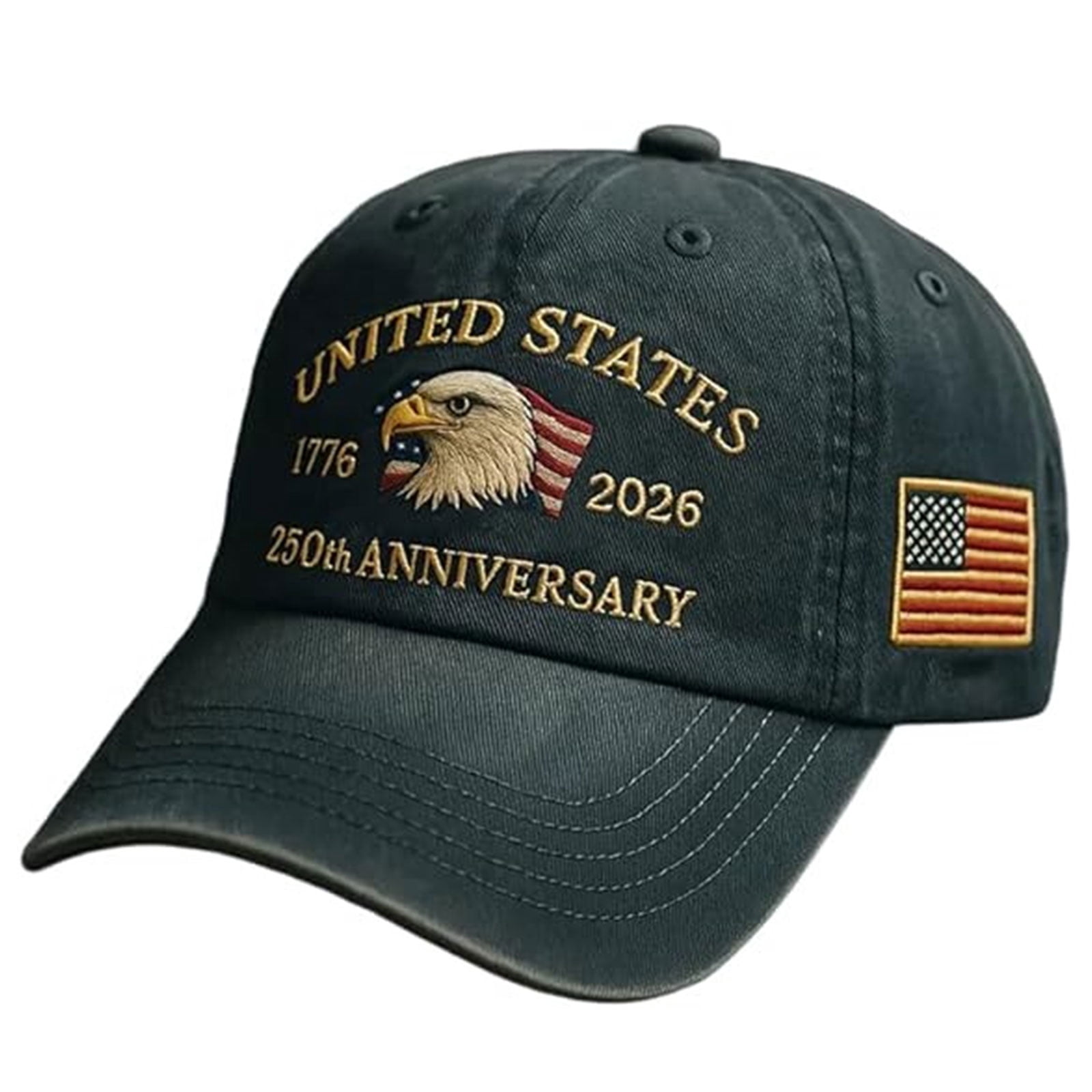 United States 250th Anniversary Hat, USA Baseball Cap 1776-2026 ...