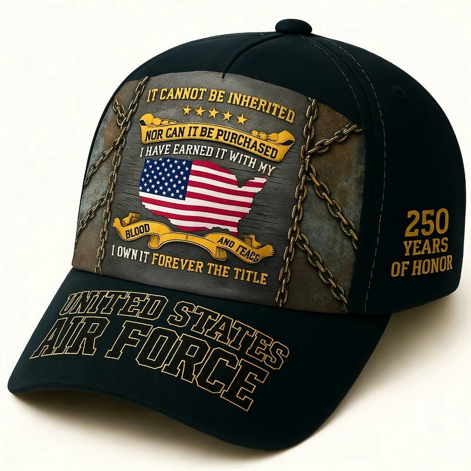 United States Air Force 250 Years Of Honor Cap: It Cannot Be Inherited ...