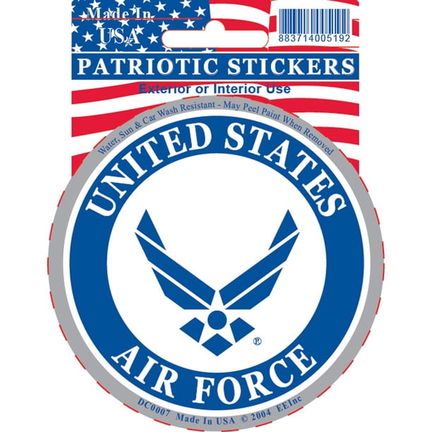 United States Air Force Car Decal - Walmart Business Supplies