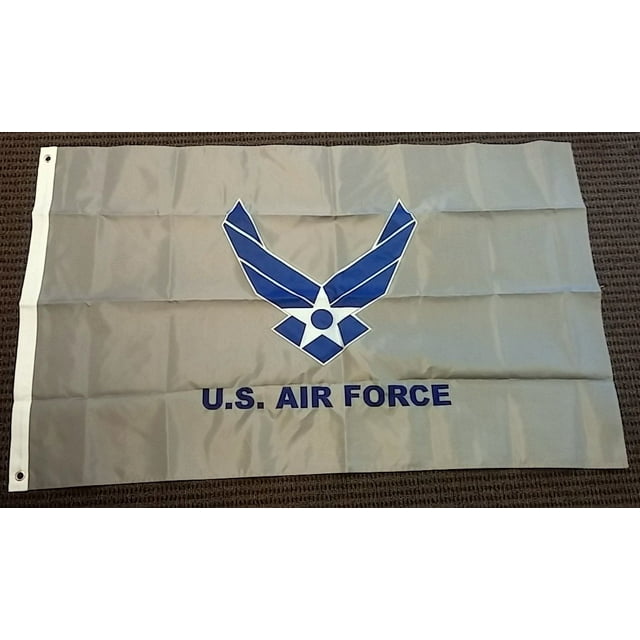 United States Air Force Double Sided Nylon Embroidered 3x5 Foot Flag ...