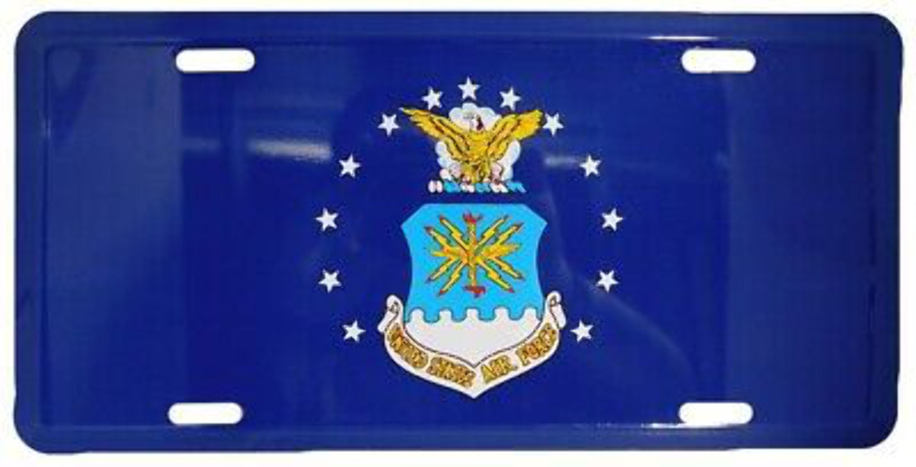 United States Air Force Emblem 6"x12" License Plate - Officially ...