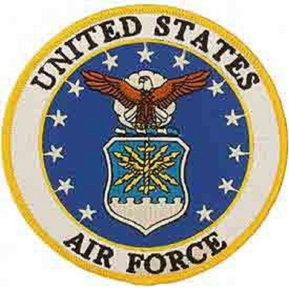United States Air Force Emblem - Embroidered Patches, Sew On Iron On ...