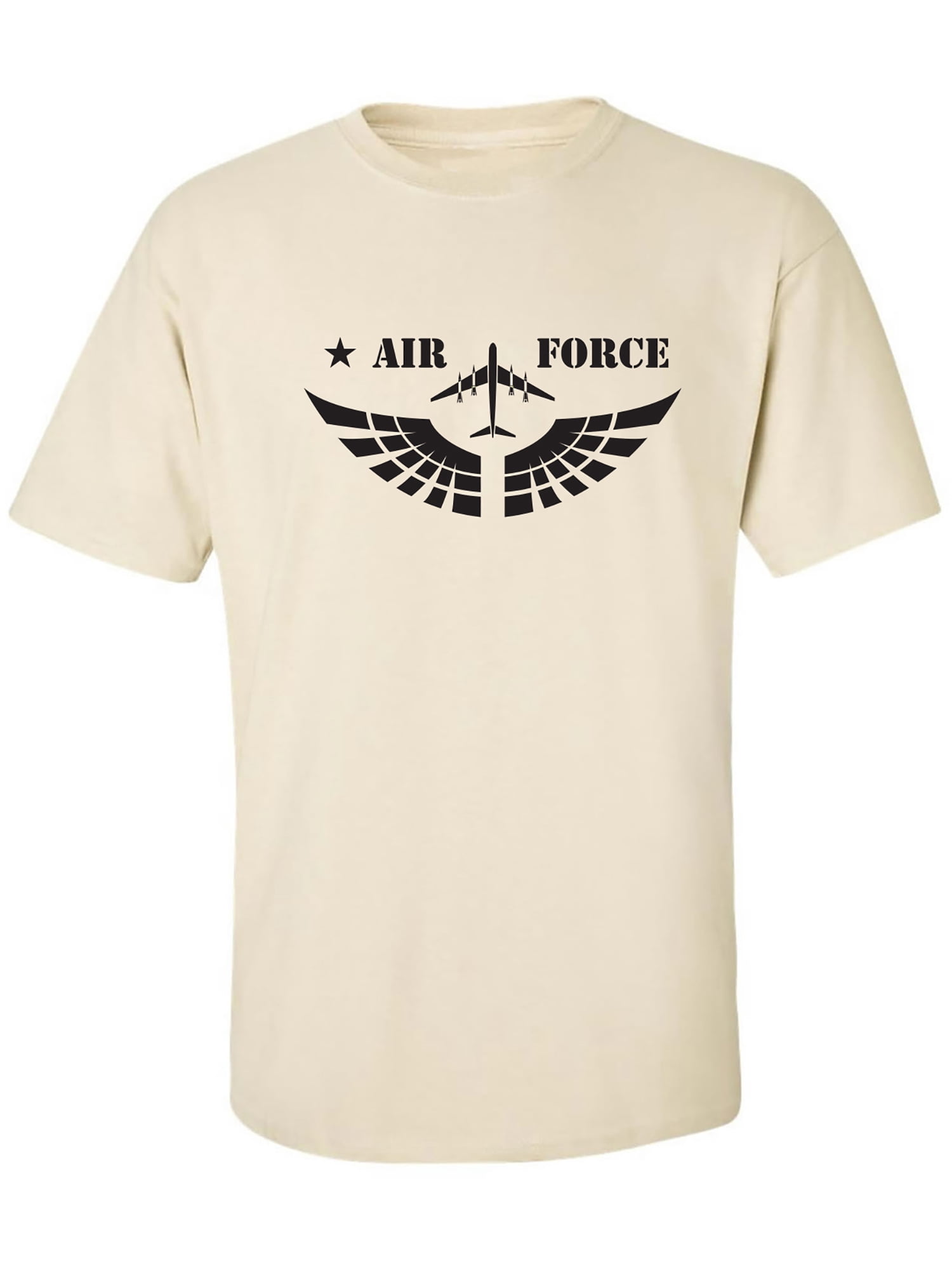 United States "Air Force Fighter Jet" Graphic Adult Short Sleeve T ...