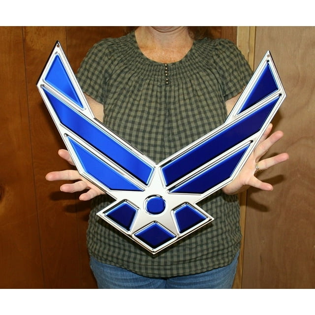 United States Air Force Ribbon Metal Wall Hanging Sign - US Air Force ...