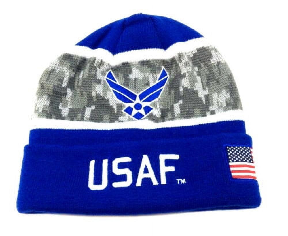 United States Air Force USA Military Cuffed Knit Beanie Hat - Walmart.com