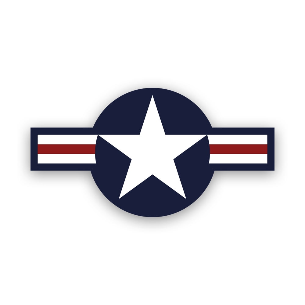 United States Air Force USAF Roundel Sticker Decal - Self Adhesive ...