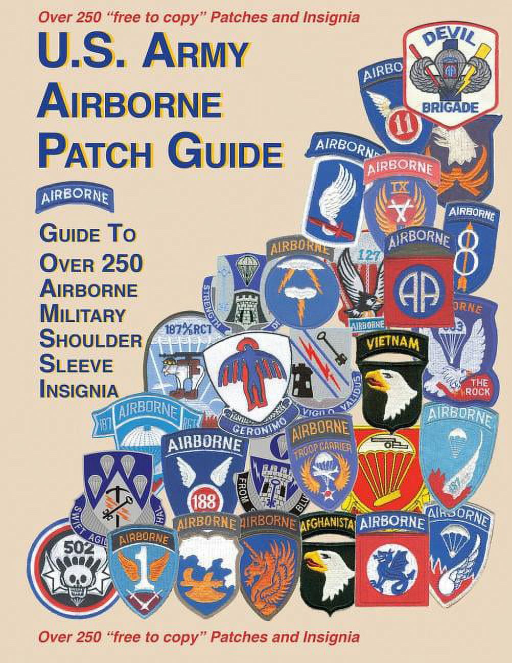 United States Airborne Patch Guide (Paperback) - Walmart.com