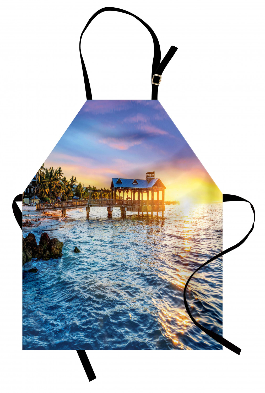 United States Apron Pier at Beach in Key West Florida USA Tropical ...