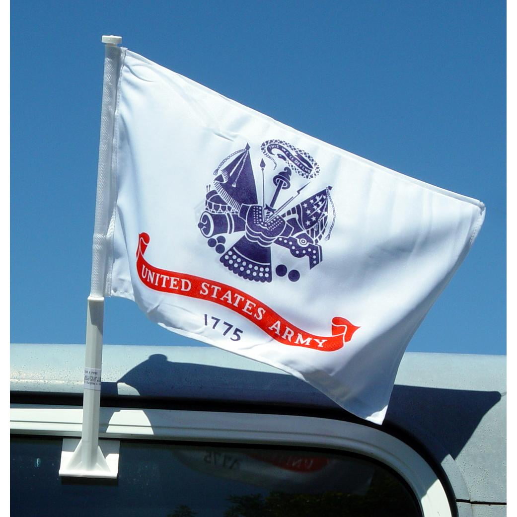 Eagle Emblems F9701 Flag - Car, Army - 12 x 18 in. - Walmart.com