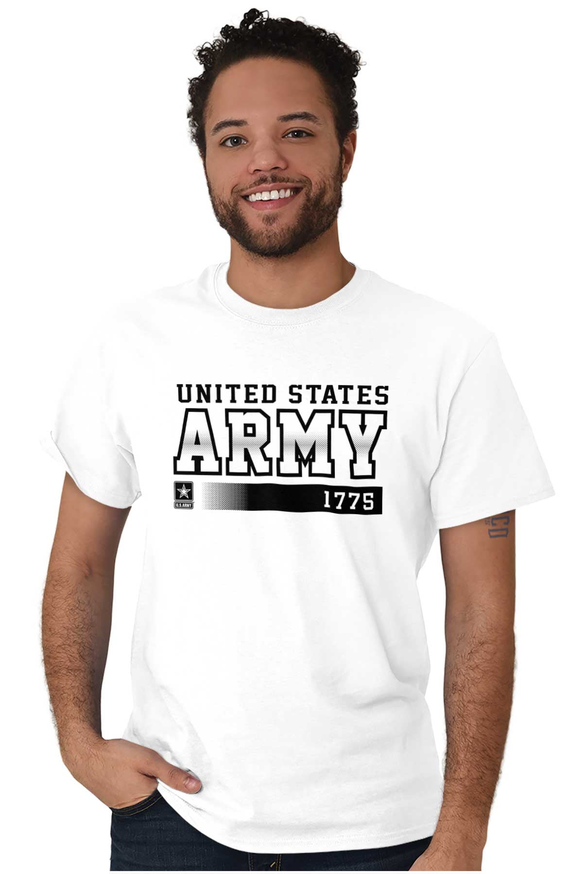 United States Army 1775 Star Logo Men's Graphic T Shirt Tees Brisco ...