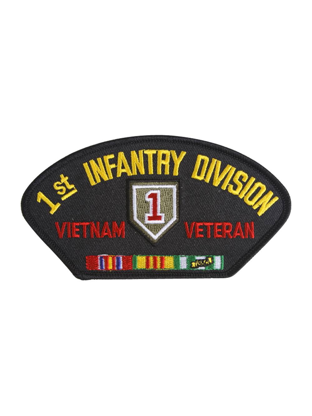 United States Army 1st infantry Division Vietnam Veteran Patch ...