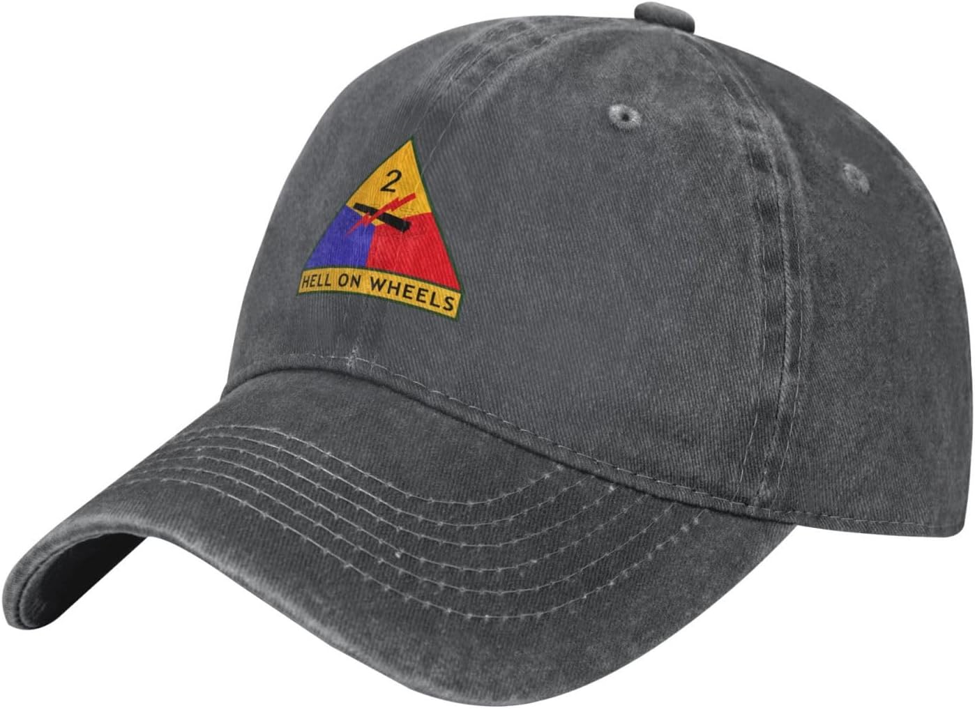 United States Army 2nd Armored Division CSIB Baseball Cap for Men Women ...