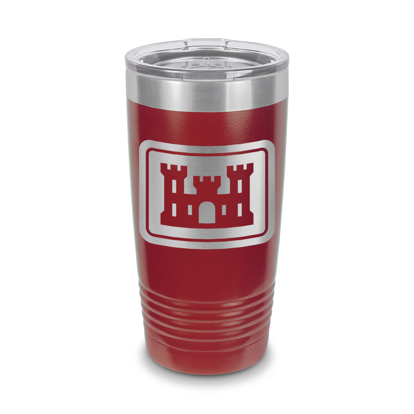 United States Army Corp of Engineers Tumbler 20 oz - Laser Engraved w ...