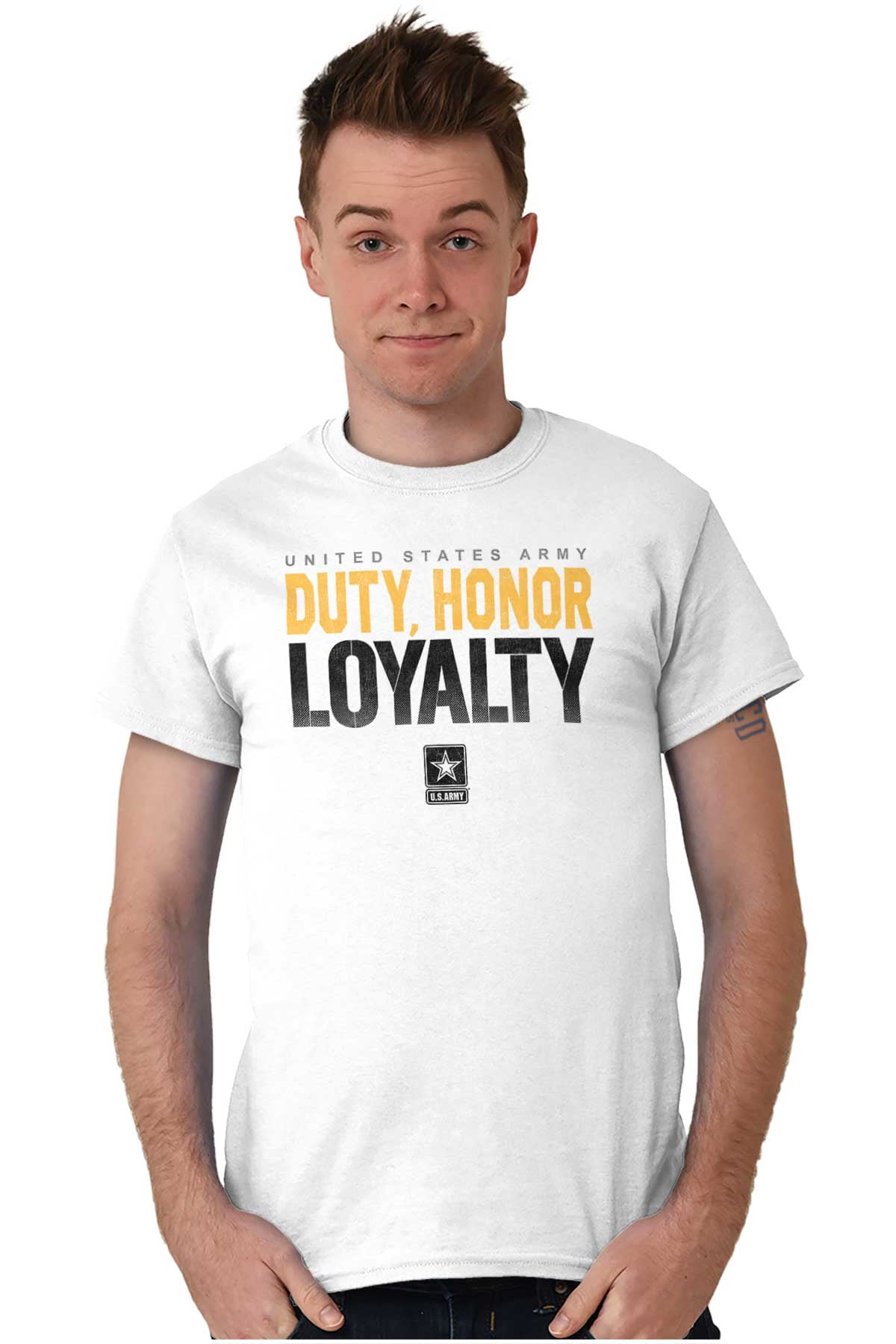 United States Army Duty Honor Loyalty Men's Graphic T Shirt Tees Brisco ...