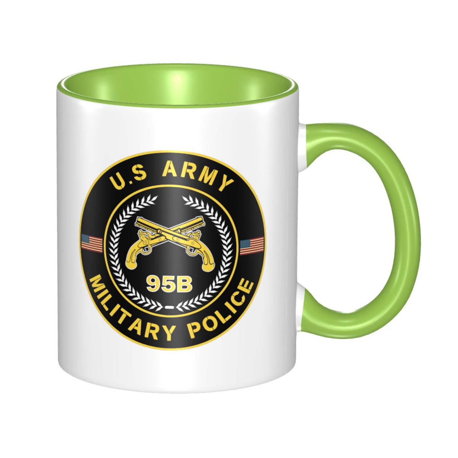 United States Army Military Police Veteran Ceramic Coffee Mug Classic ...