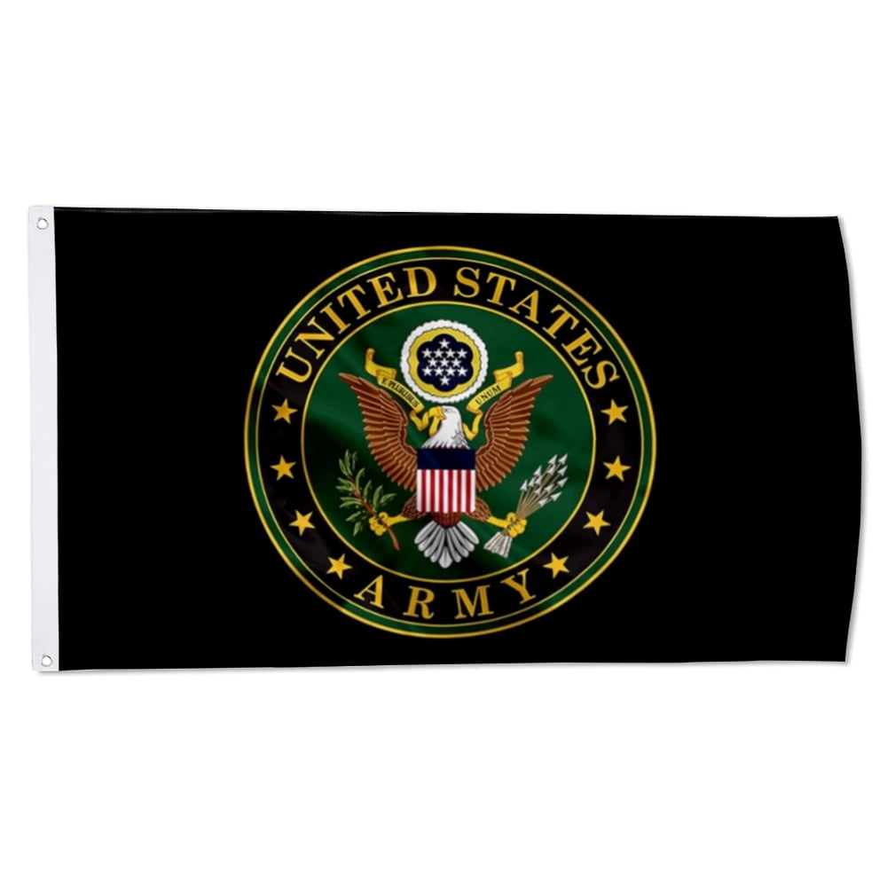 United States Army Military Service Flag banner with Grommets Man cave ...