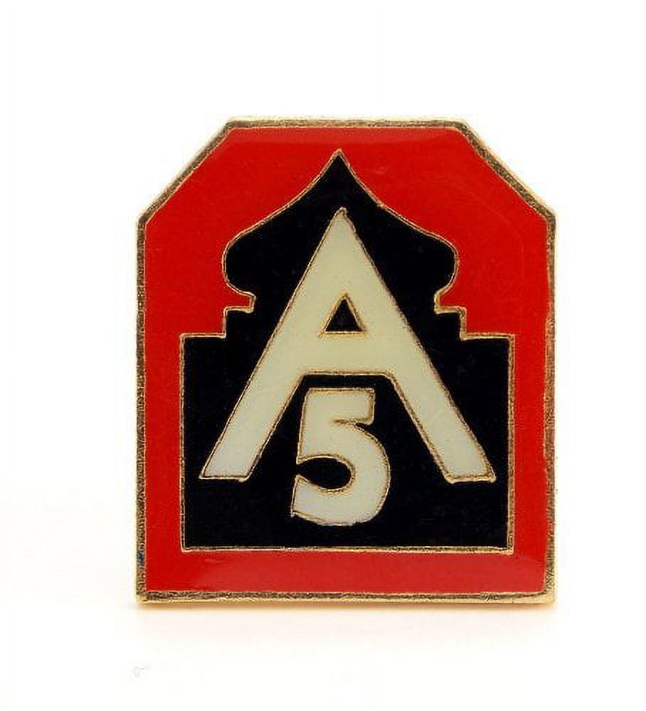 United States Army North Fifth Army Lapel Hat Pin Gift Military PPM637 ...
