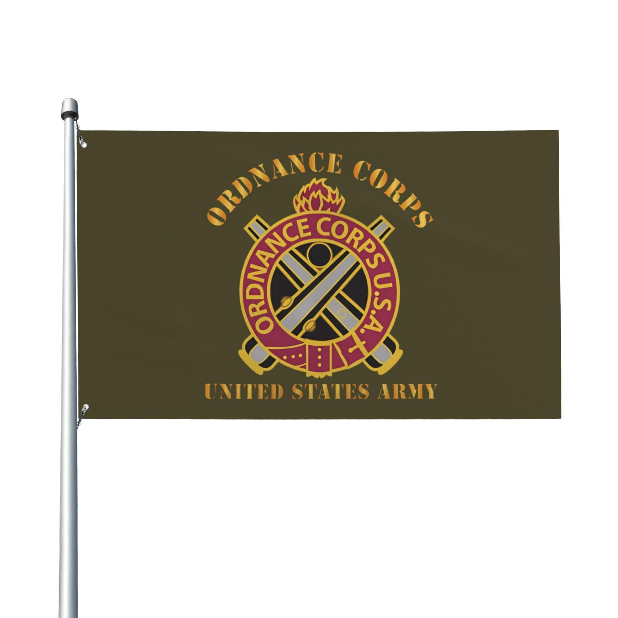 United States Army Ordnance Corps Flag For Indoor Home House Decor ...