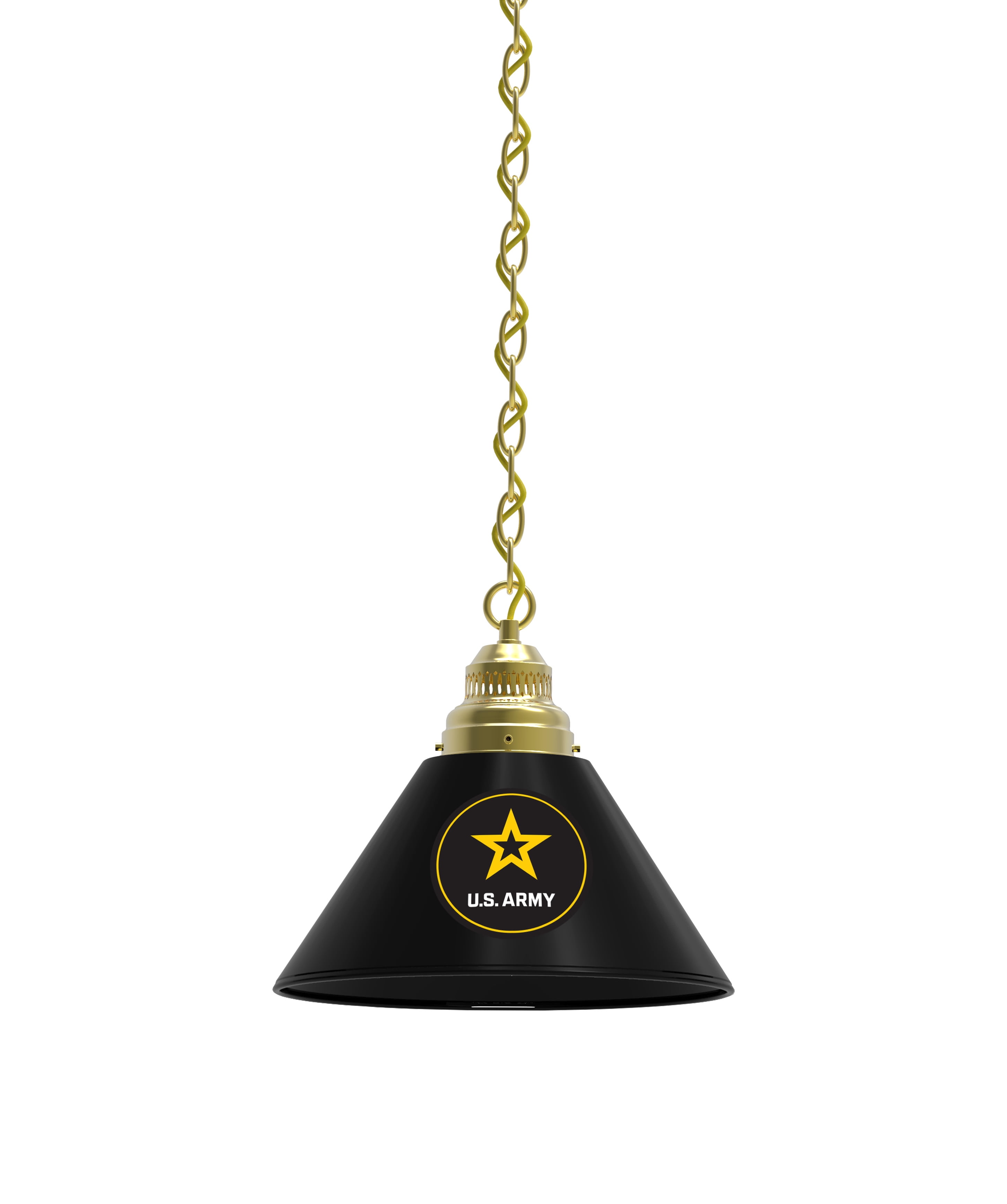 United States Army Pendant Light with Brass Fixture - Walmart.com