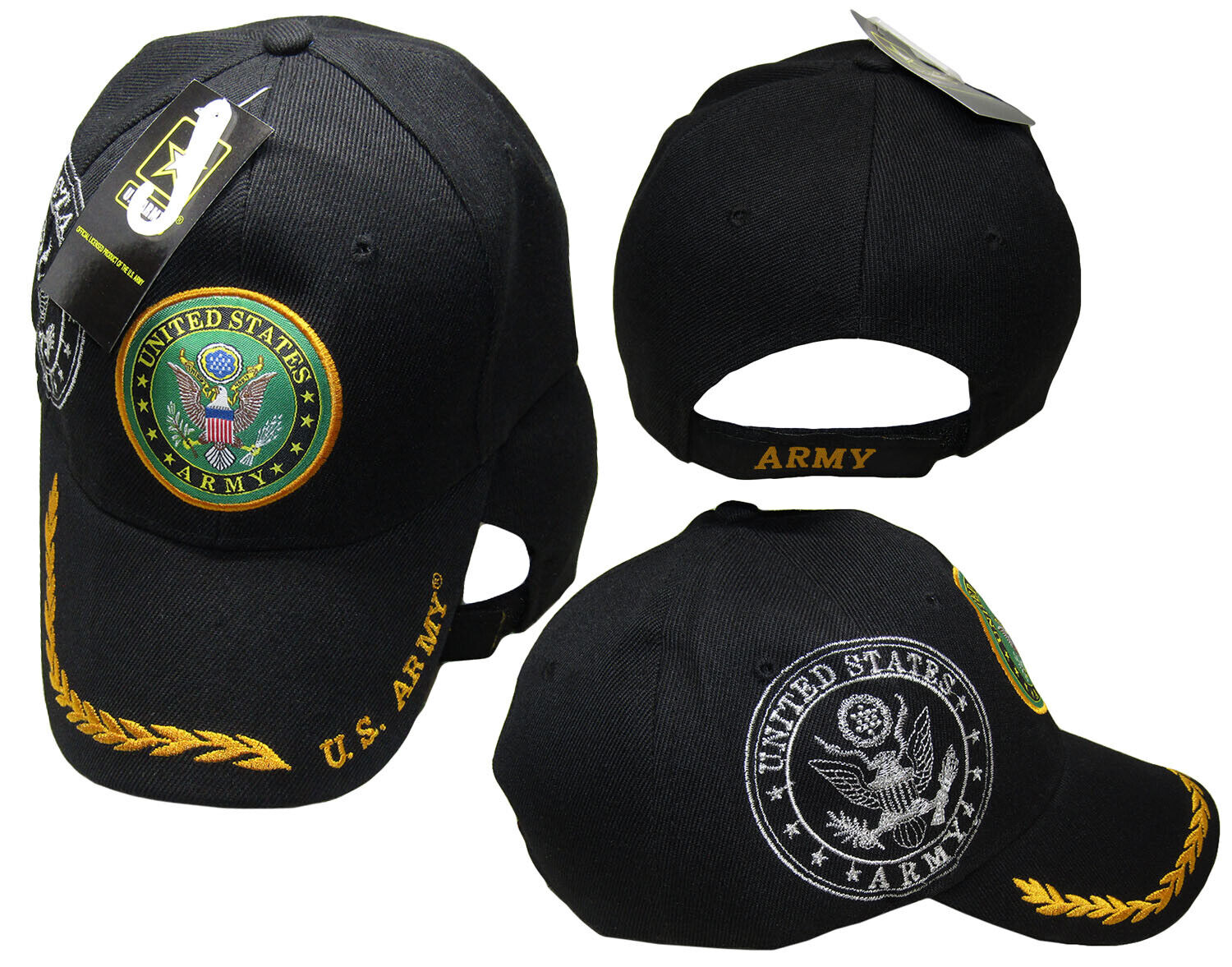 United States Army Seal Shadow Baseball Cap Hat - Walmart.com