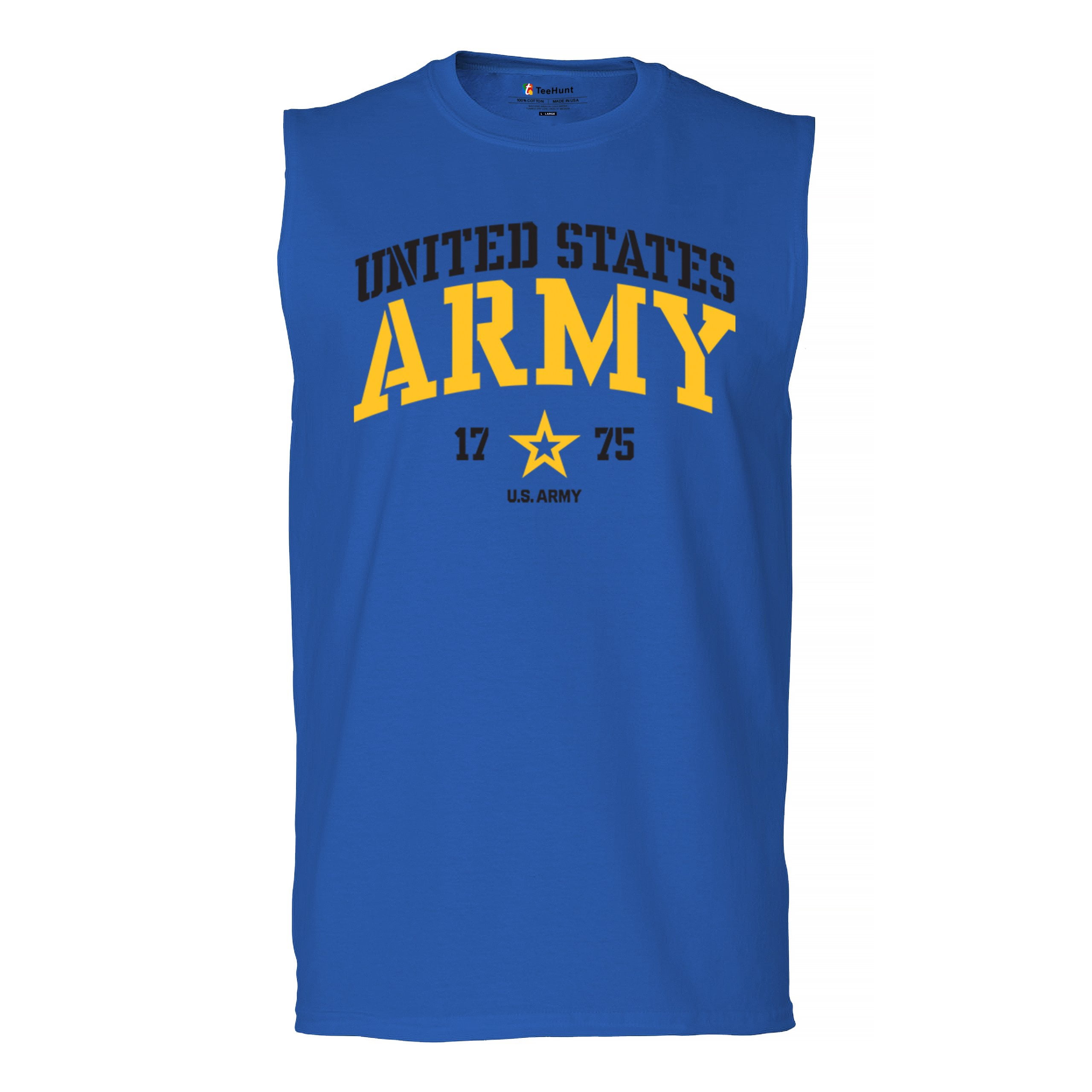 United States Army Strong Muscle Shirt US Military Pride Veteran DD 214 ...