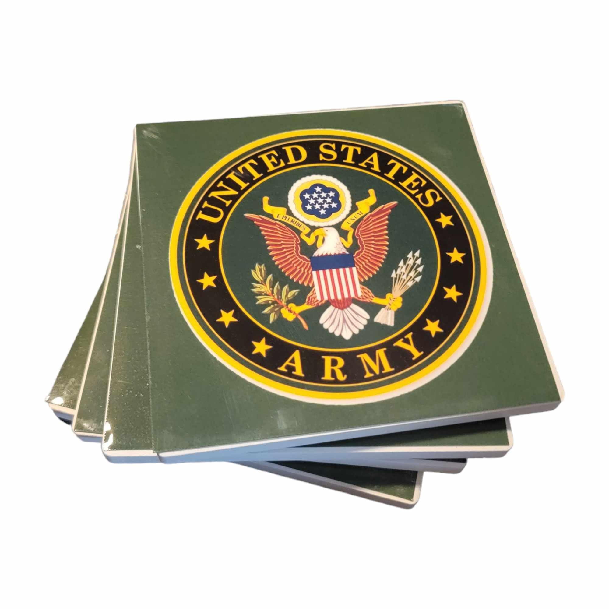 United States Army Style Coasters - Set of 4 - Walmart.com