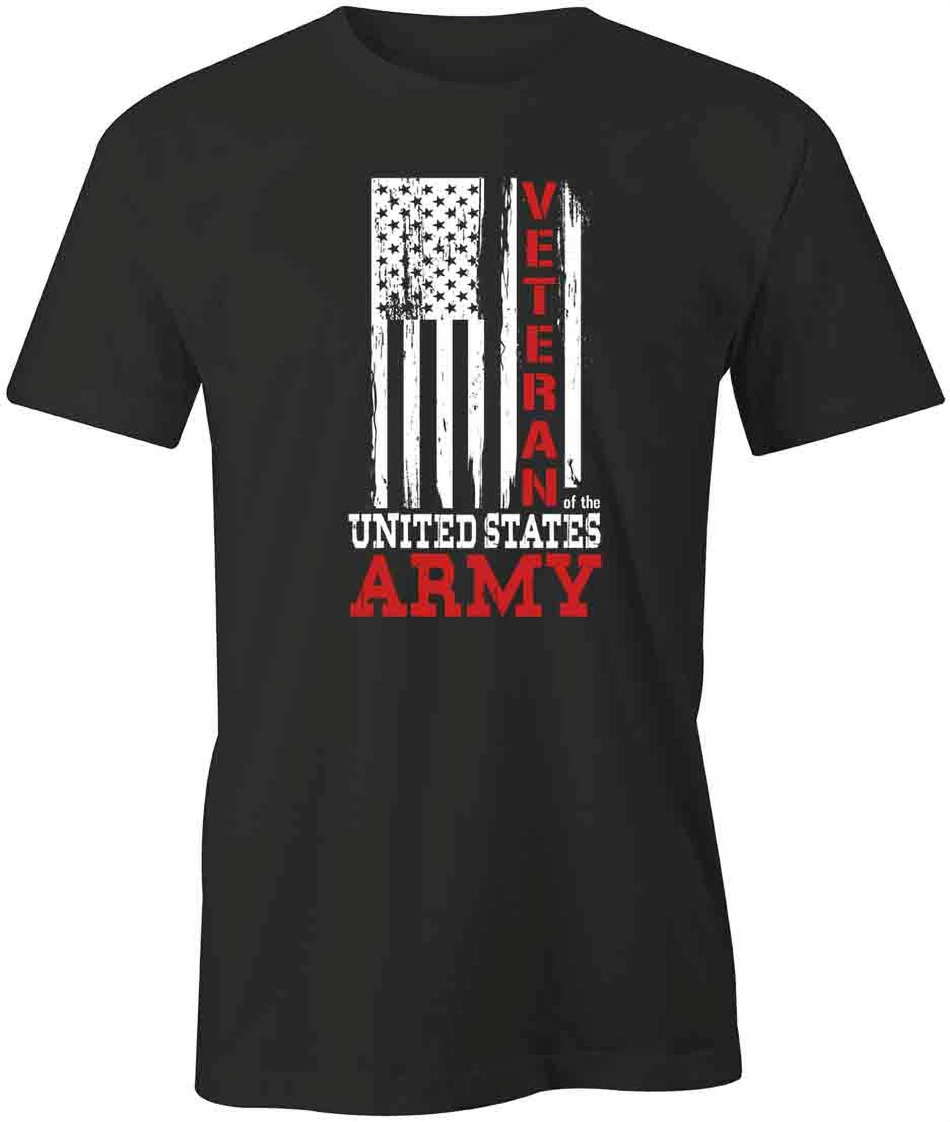 United States Army T-Shirt | Patriotic American Black Tee Gift ...
