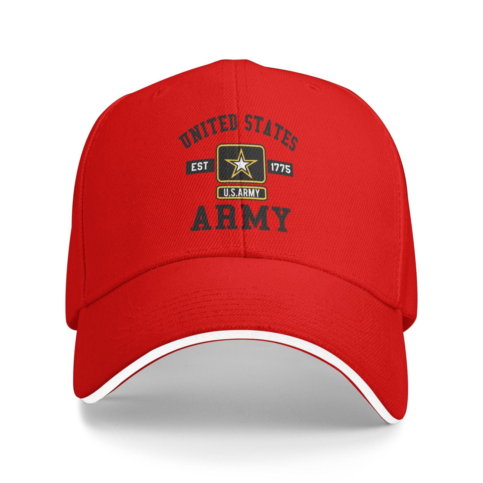 United States Est 1775 Us Army Unisex Adult Baseball Caps Adjustable ...