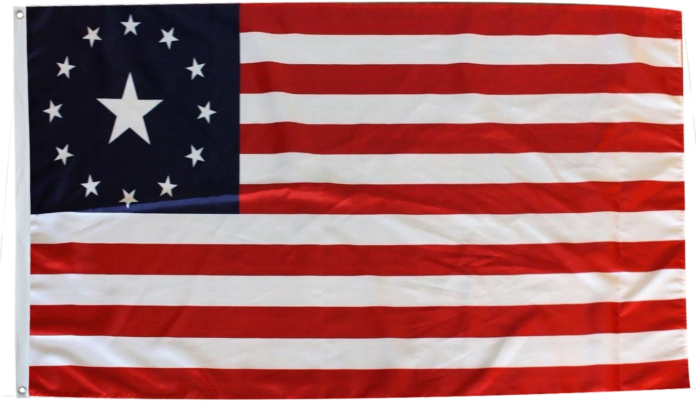 United States Fallout Flag Polyester 3x5 FT Banner - Walmart.com