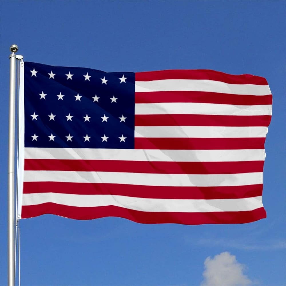 United States Flag US flag 23 stars 1820¨C1822 banner 8x12inch ...