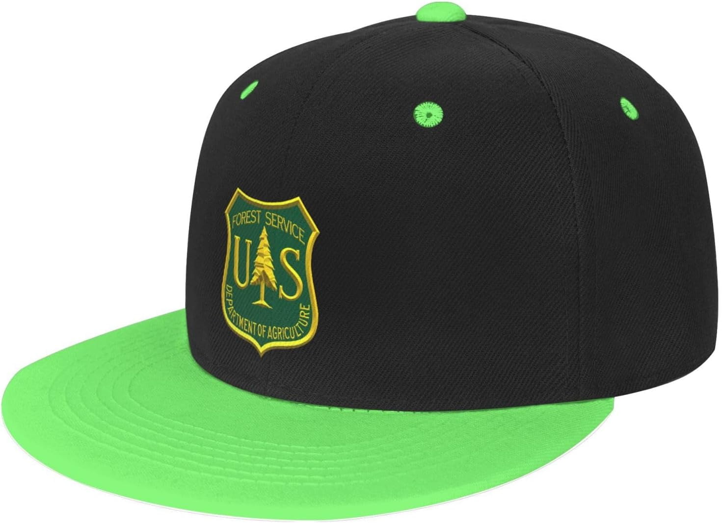 United States Forest Service Baseball Cap Unisex Adjustable Flat Brim ...