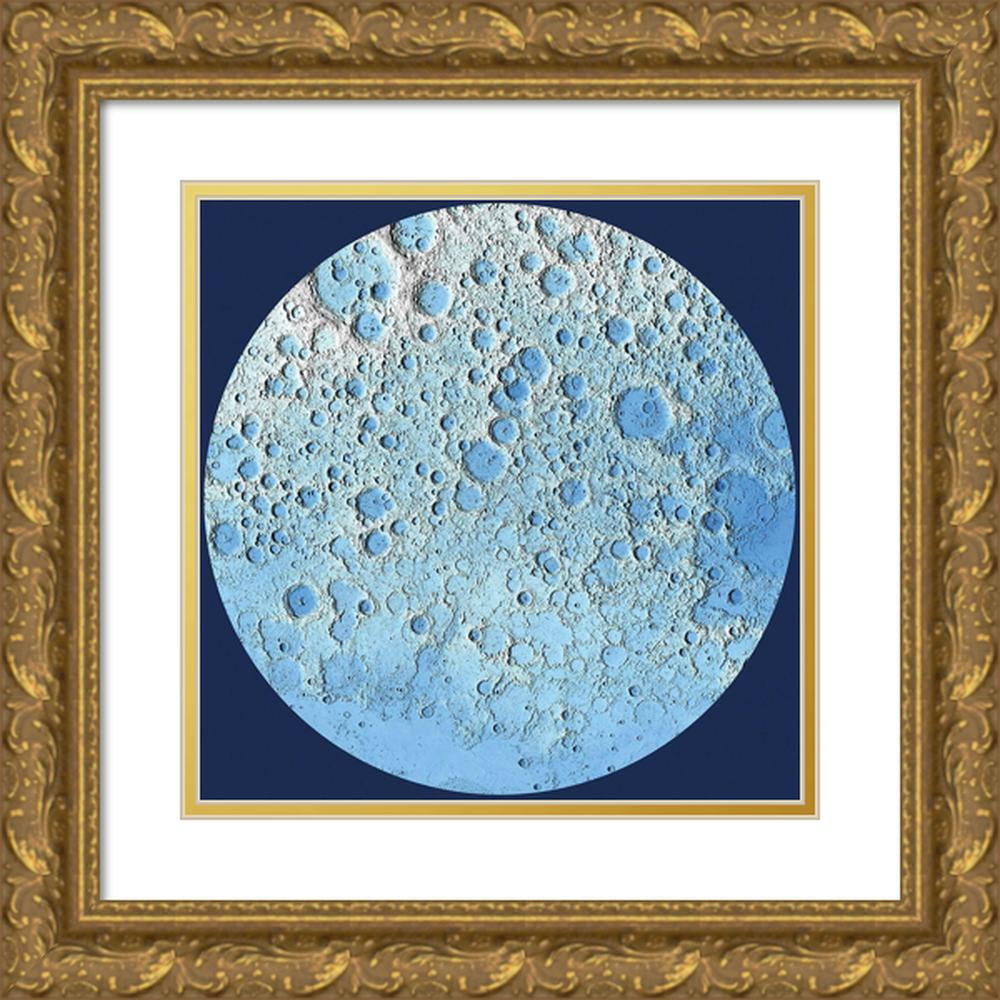 United States Geological Survey 15x15 Gold Ornate Wood Framed with ...