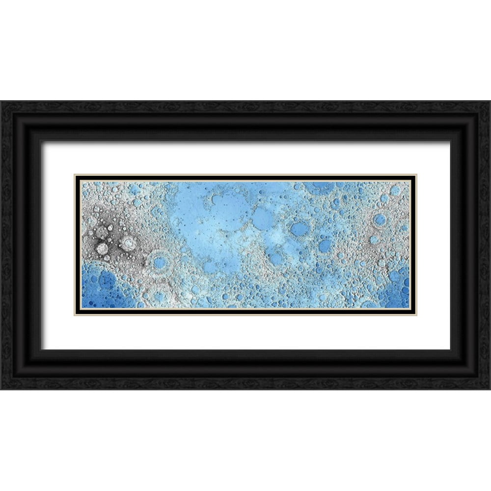 United States Geological Survey 18x9 Black Ornate Wood Framed with ...