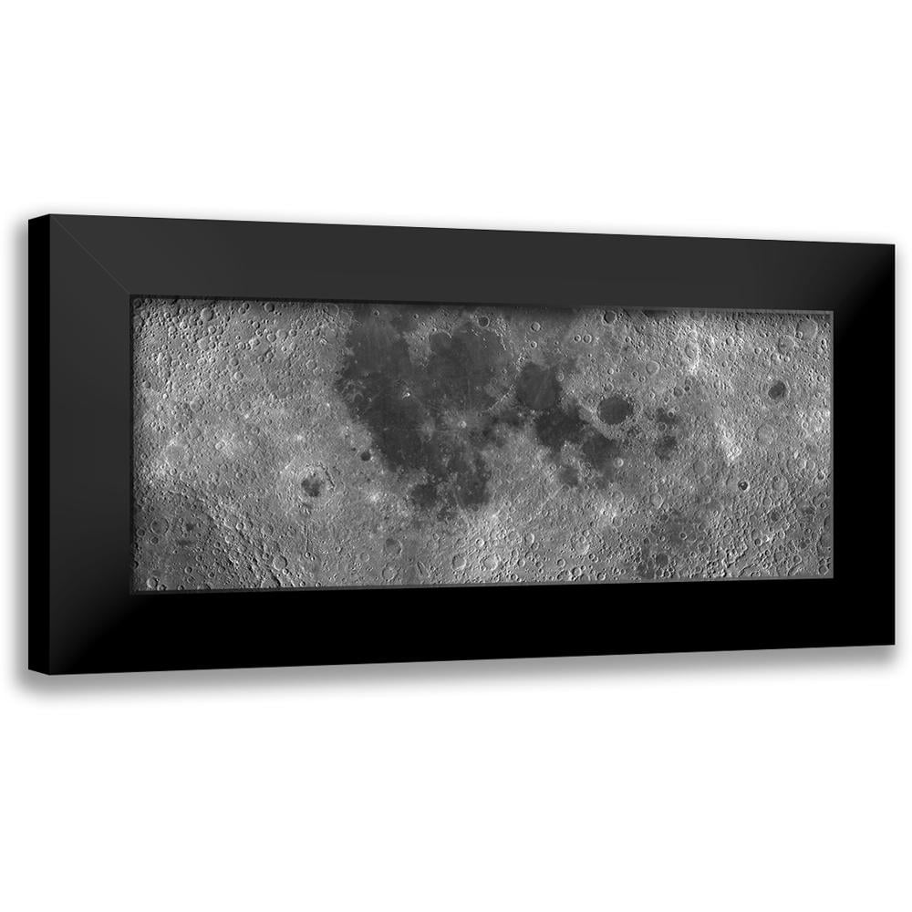 United States Geological Survey 24x12 Black Modern Framed Museum Art ...