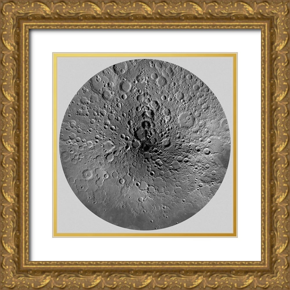 United States Geological Survey 26x26 Gold Ornate Wood Framed with ...