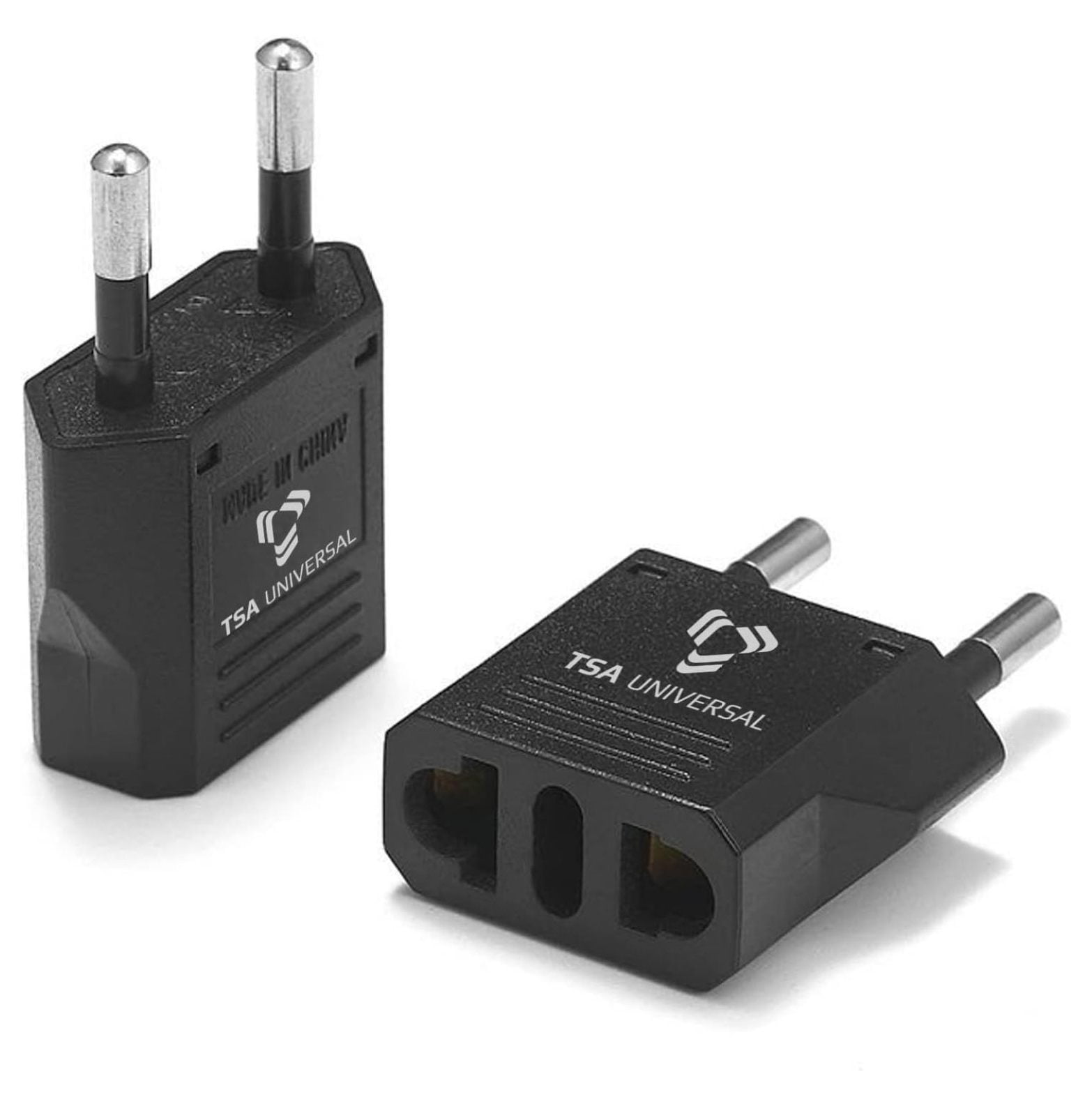 United States to Germany Travel Power Adapter to Connect North American ...