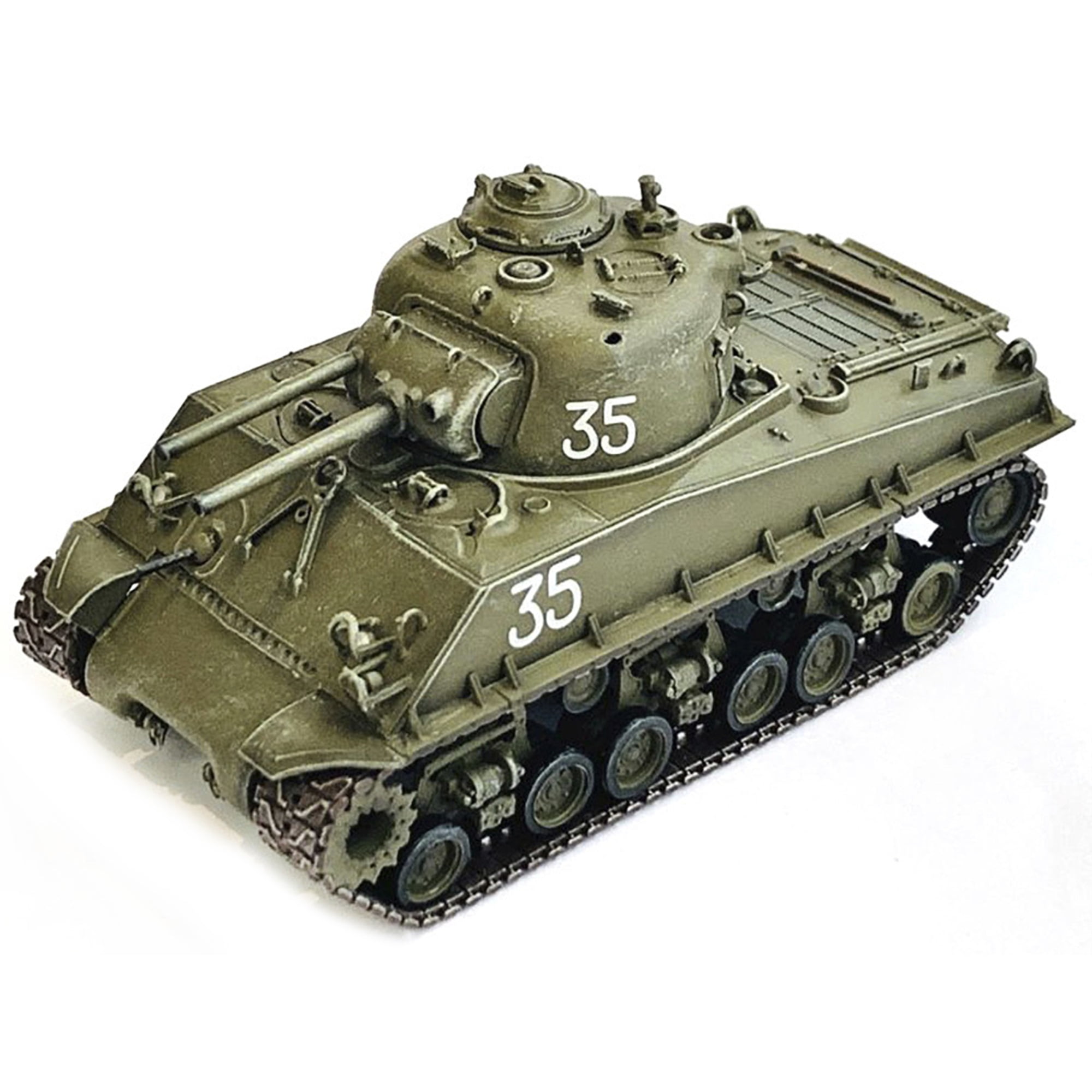 United States M4A3 HVSS POA-CWS-H5 Flamethrower Tank Olive Drab #35 ...