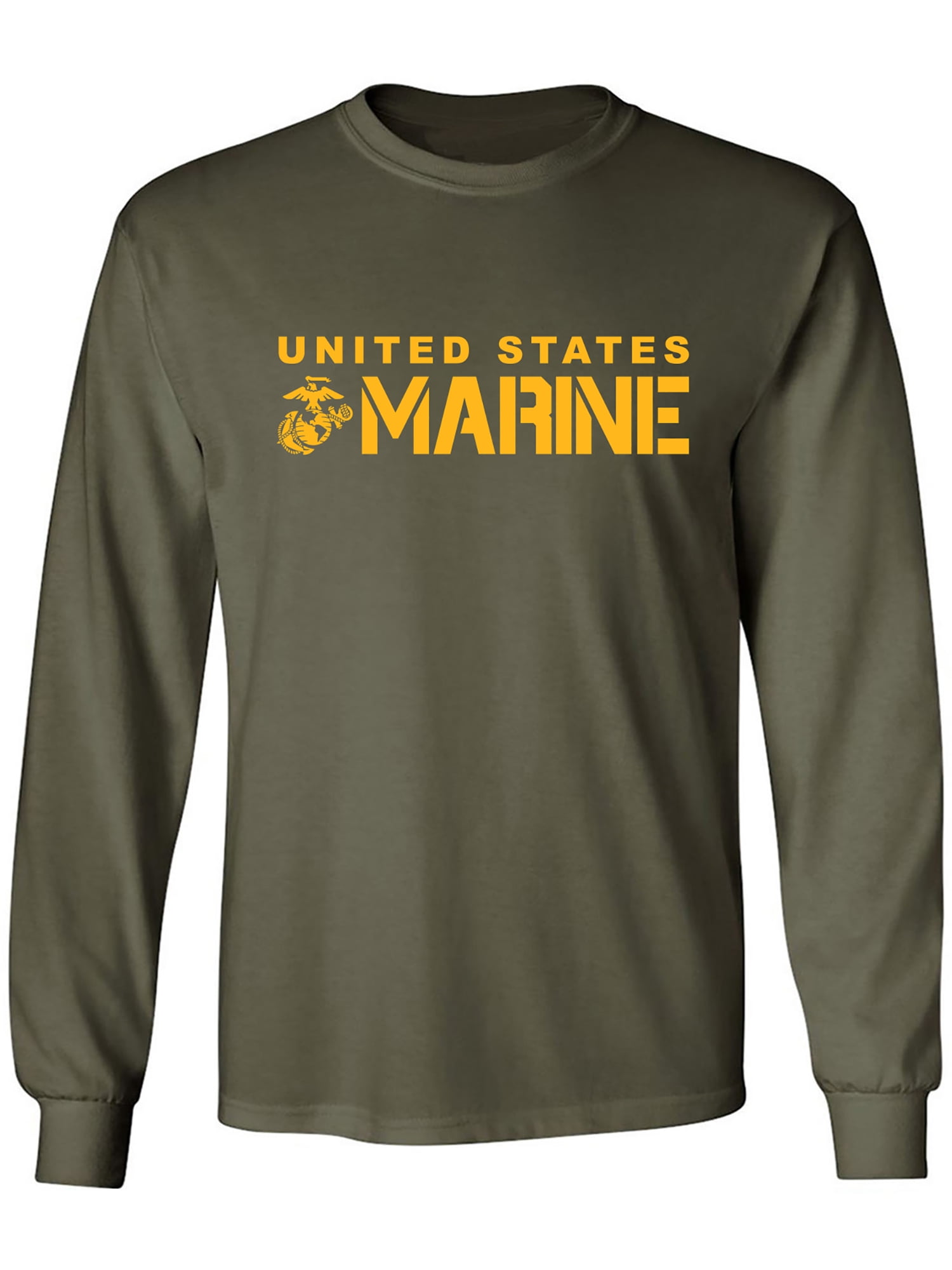 United States Marine Adult Long Sleeve T-shirt - Walmart.com