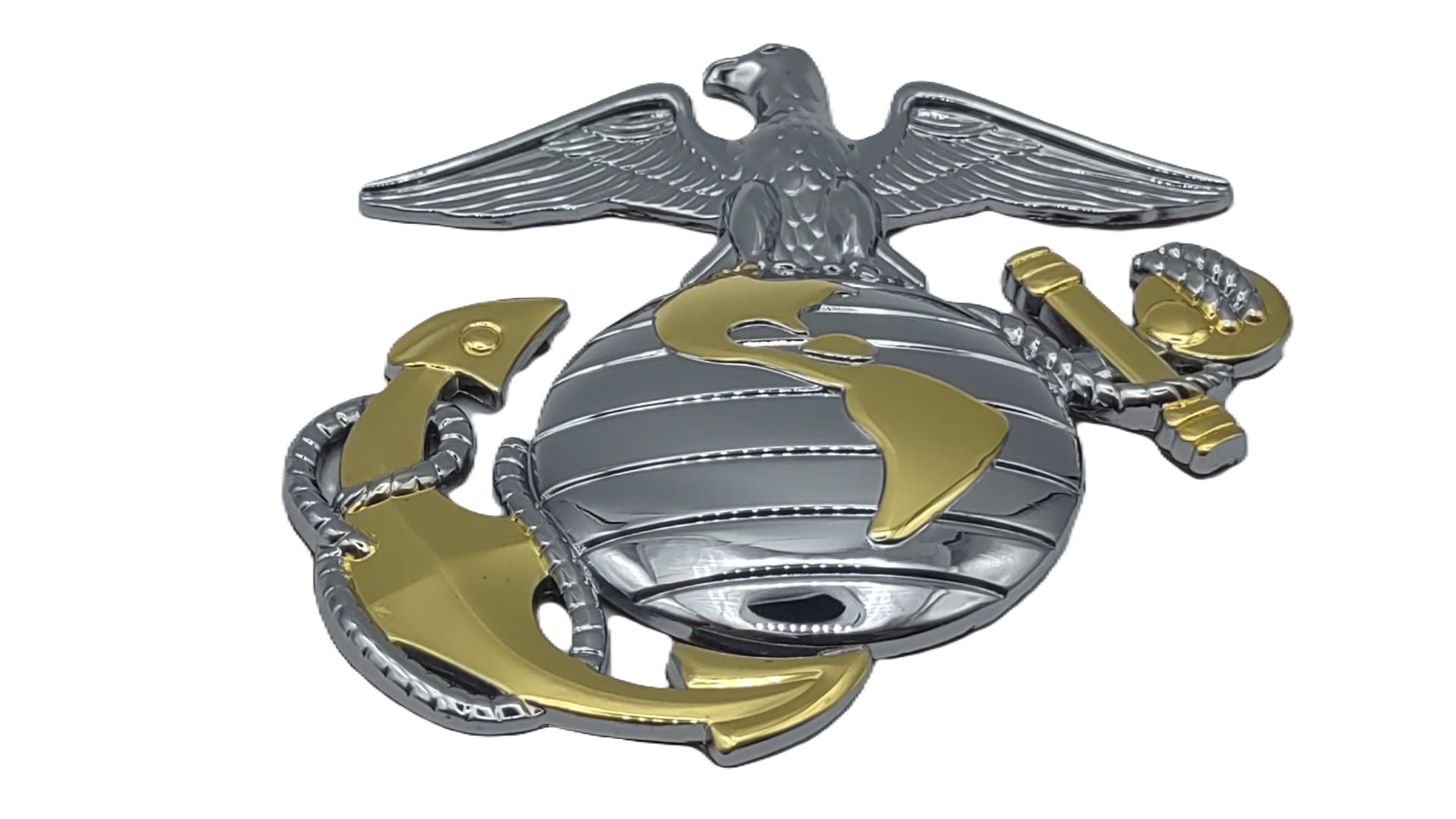 United States Marine Corps EGA Premium 3D Auto Chrome Emblem - Walmart.com