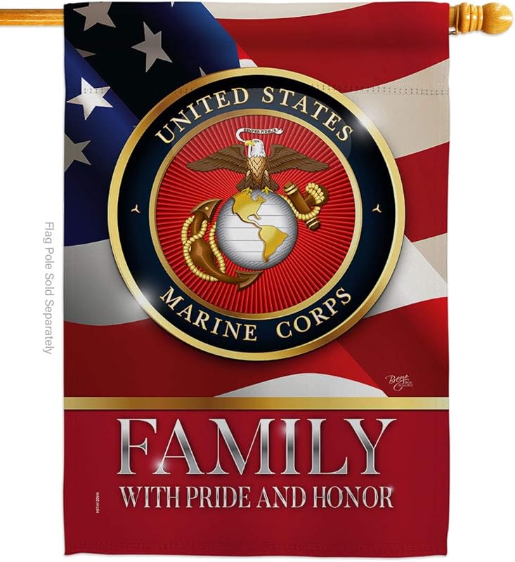 United States Marine Corps Family House of Honor Flag - Armed Forces ...