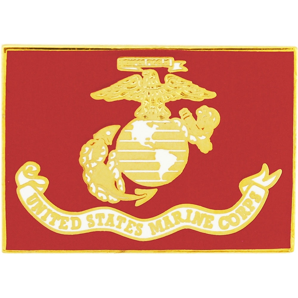 United States Marine Corps Flag Lapel Pin - Officially Licensed ...